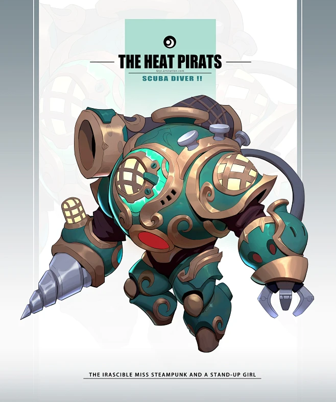 Steam pirate-花瓣网