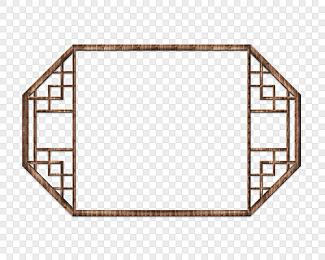 古代窗户古代门窗圆窗户雕花窗户
