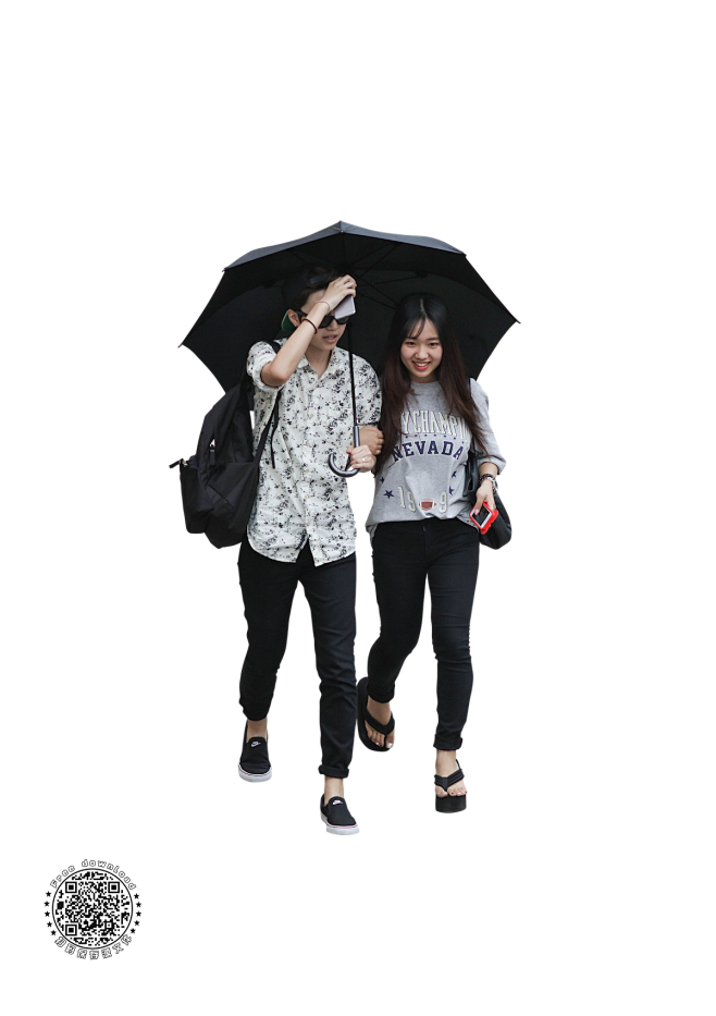 PS效果图人物素材/png免抠人物/街拍人物素材