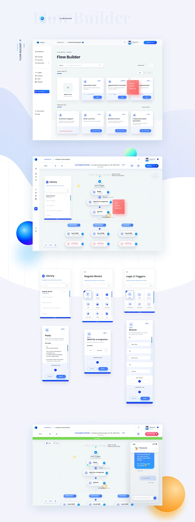 ChatFlow — A visual flow builder for complex chatbot : ChatFlow is a ...
