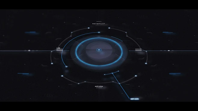 cinematic Film FUI GUI HUD Interface motion graphics screen UI-花瓣网