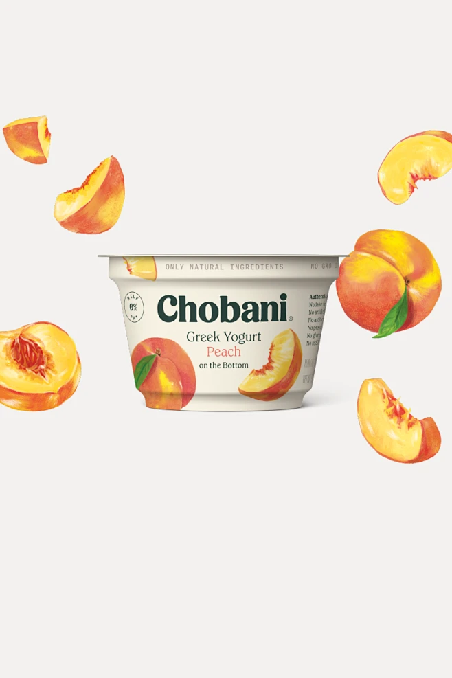 Fruit on the Bottom Greek Yogurt | Peach Cup | Chobani® : Real peaches ...
