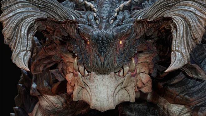 Land Dragon-花瓣网