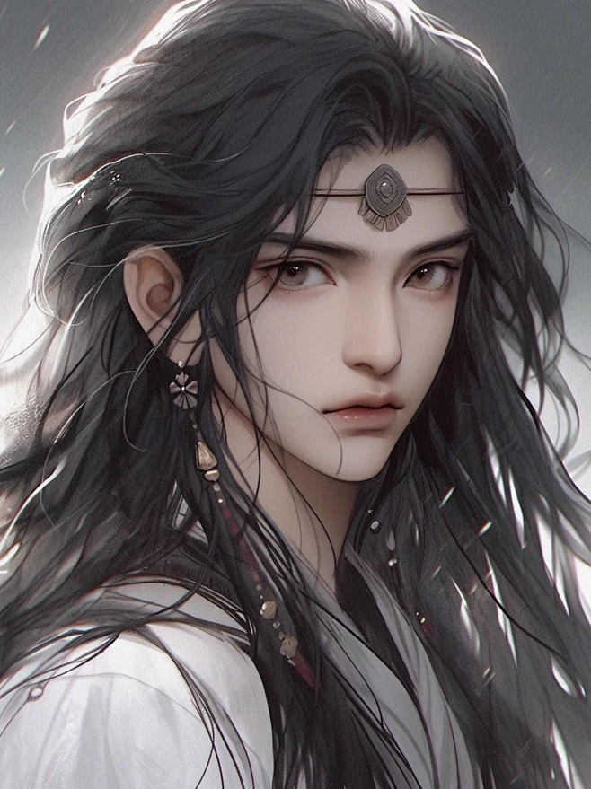 古风男头像-花瓣网