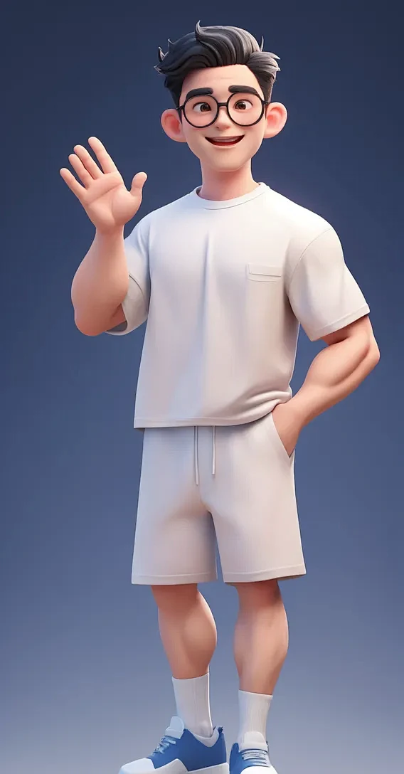 kk-3D卡通人物粘土质感-LoRA-kklxp-LiblibAI-花瓣网