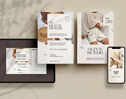 Marketing Kit : InDesign and Photoshop template.Flyer dimensions: A5 ...