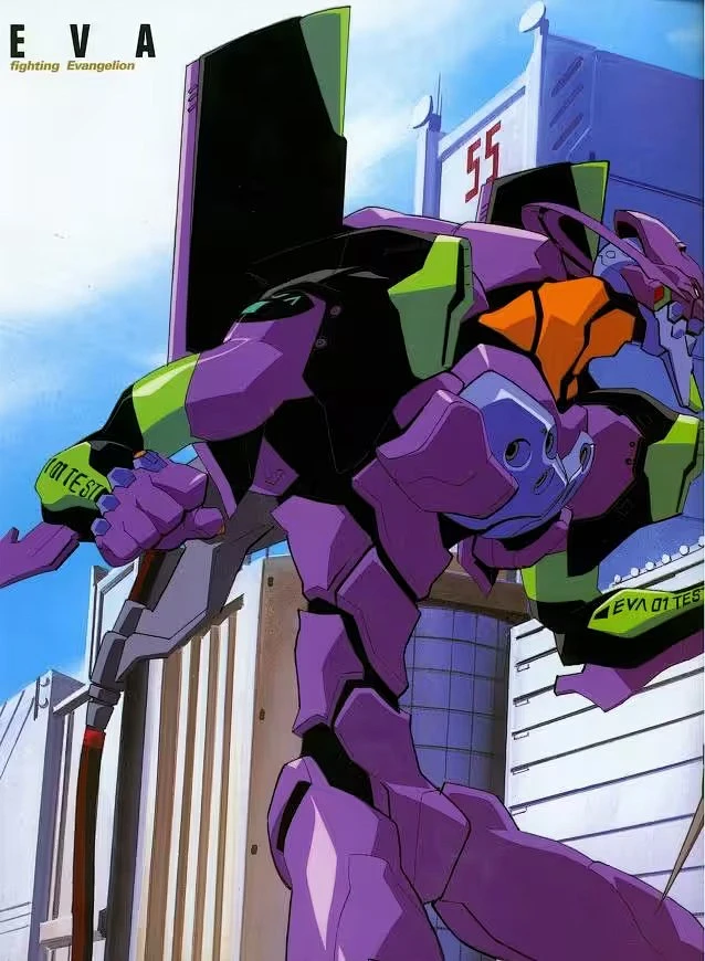 EVA 新世纪福音战士旧版动画设定集完整电子版（1998年号）上传1-花瓣网