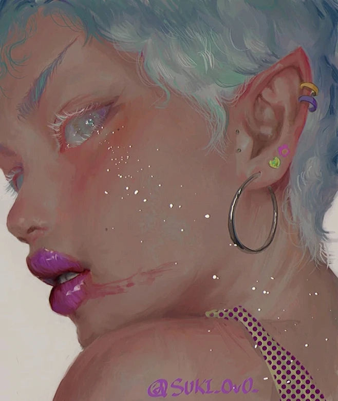 来自韩国画师suki_0v0_-花瓣网