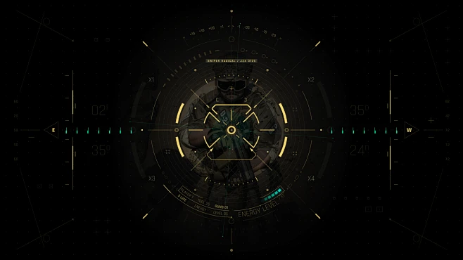 HUD VIDEO GAME SNIPER : HUD Video Game Sniper Radical in progress-花瓣网