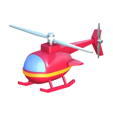 Helicopter 3D Icon-花瓣网