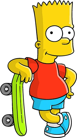 Bart Simpson PNG图片_透明png素材图片素材-花瓣网