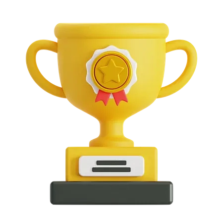 Trophy 3D Icon-花瓣网