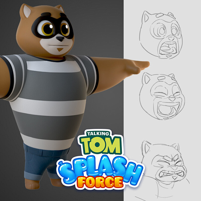 Talking Tom Splash Force - Big Boss