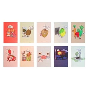 重口味和小清新的和谐世界：吃得了重口味，咽得了小清新，Moji LAB挑战观赏者的三观 |我在 @暖岛网 发现了Moji LAB·蔬果系列第一 ...