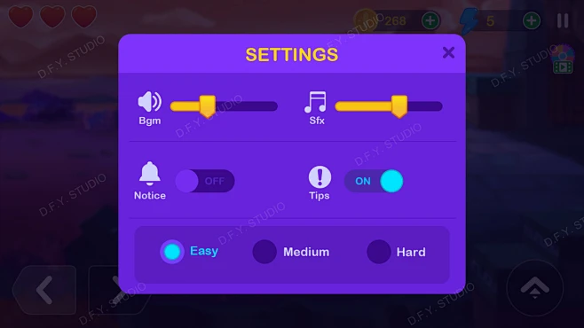 Fantasy Purple GUI Pack-Horizontal Mobile | 2D GUI | Unity Asset Store-花瓣网