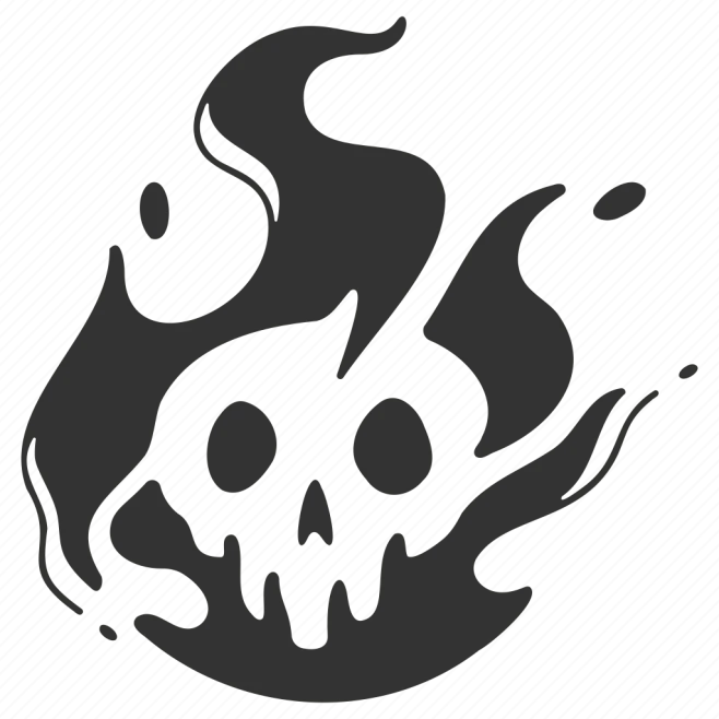 Fire, skull, evil, magic, sorcerer, flame, demon icon - Download on ...