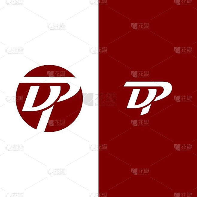 标志或图标字母DP