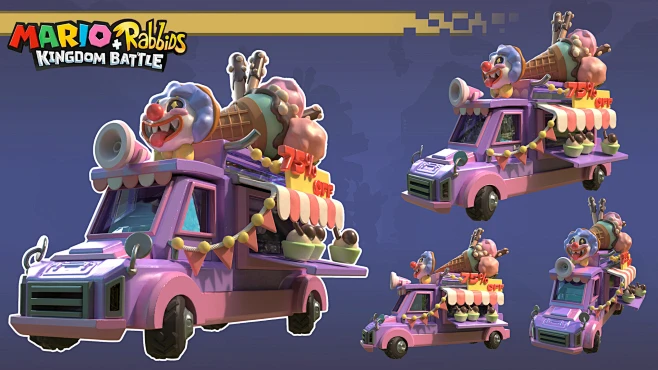 Mario + Rabbids dessert party-花瓣网