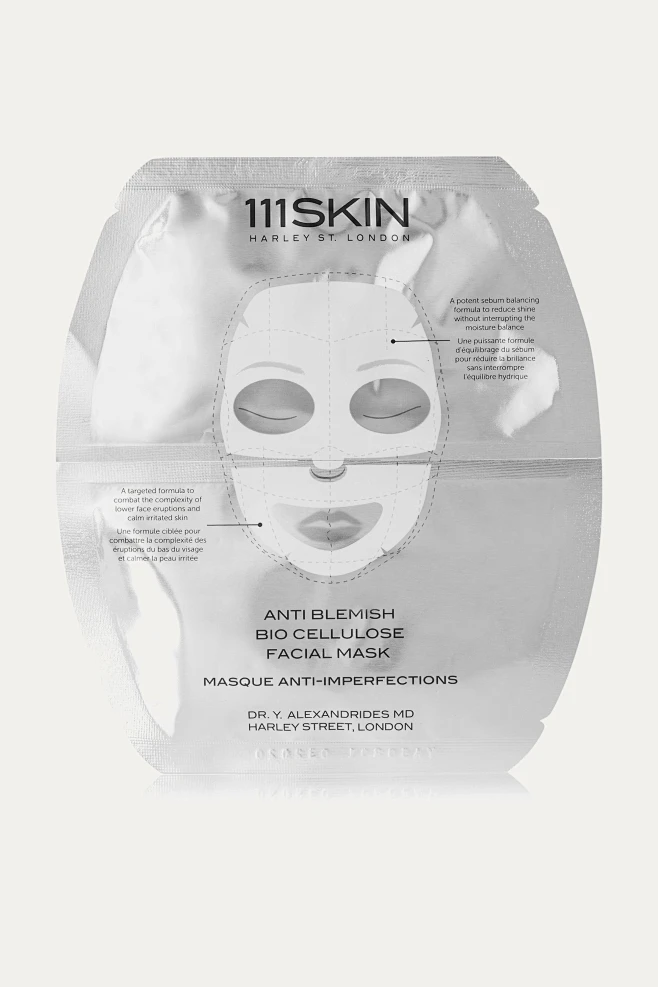 111SKIN Anti Blemish Bio Cellulose Facial Mask图片_【日化用品包装】图片素材-花瓣网
