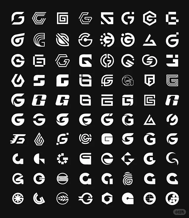 字母G的创意logo图形设计#logo设计 #字母logo #字母变形 #公司logo设计 #服饰logo #服装logo #商务logo设计 ...