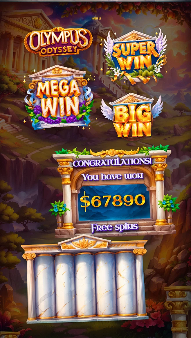 2D Character design digital illustration concept art slot game Game Art ...