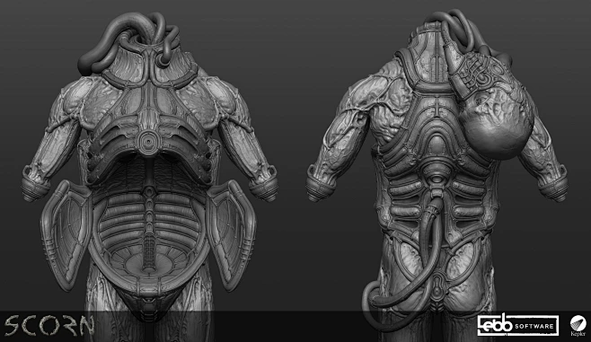 Scorn Cyborg Boss-花瓣网