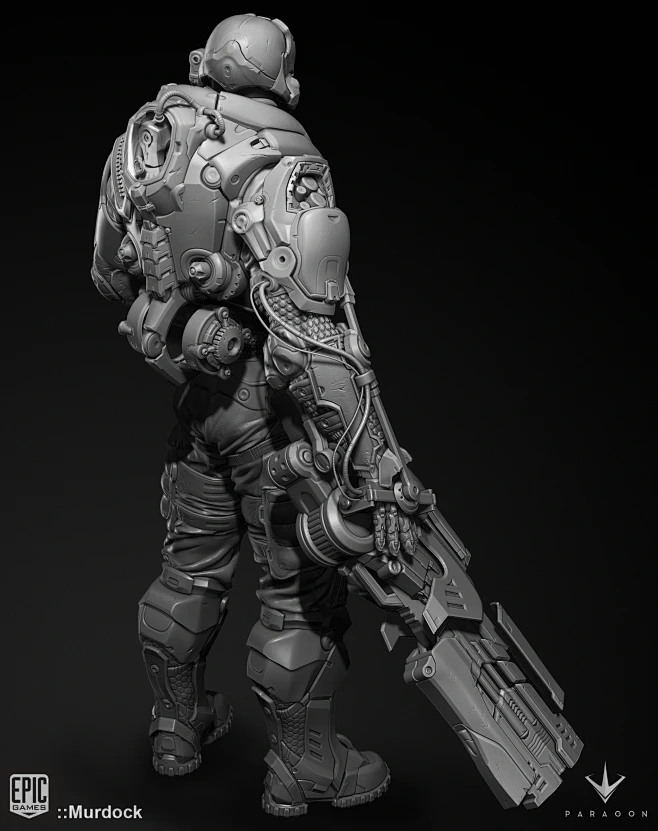Paragon - Murdock, Mike Kime : Epic Games Paragon Hero : Murdock Art ...