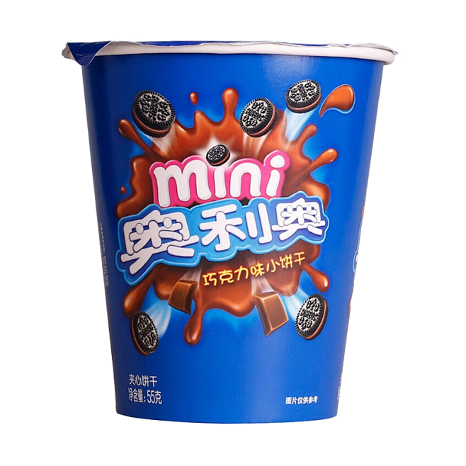 奥利奥mini巧克力小饼干-55g-花瓣网