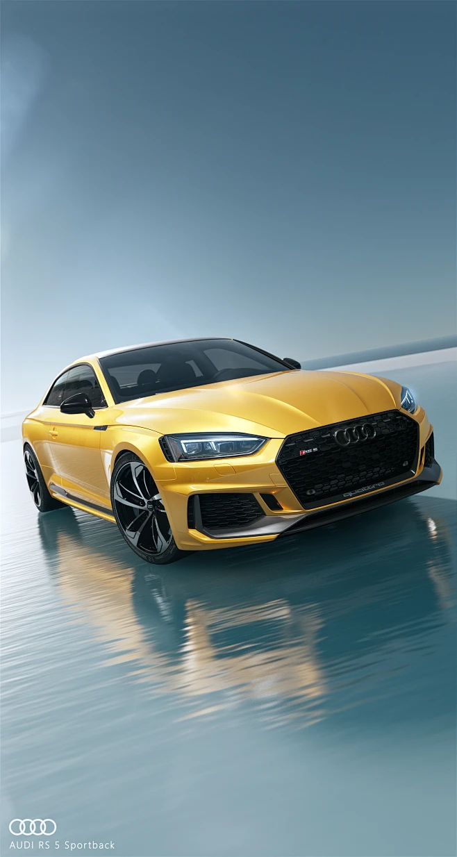 3D audi rs5 c4d car cgi car render CGI redshift 汽车摄影 汽车渲染-花瓣网