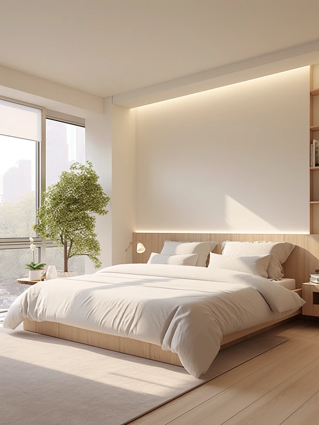 homelitira_A_clean_and_concise_bedroom_with_a_small_amount_of_f ...