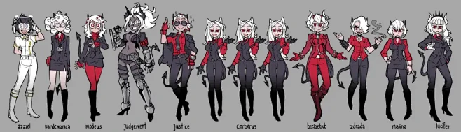 Helltaker人物设定详解（完结篇） - 哔哩哔哩-花瓣网