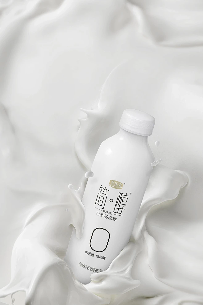 hotberry x 君乐宝 —— 简醇 发酵乳创意拍摄-2-花瓣网
