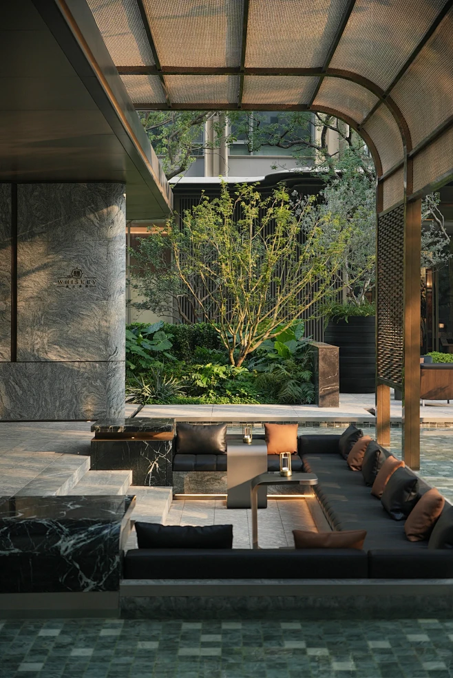 浓妆的奢华感与淡抹的松弛感，长沙万科滨江一号 / JTL Studio Singapore – mooool木藕设计网-花瓣网