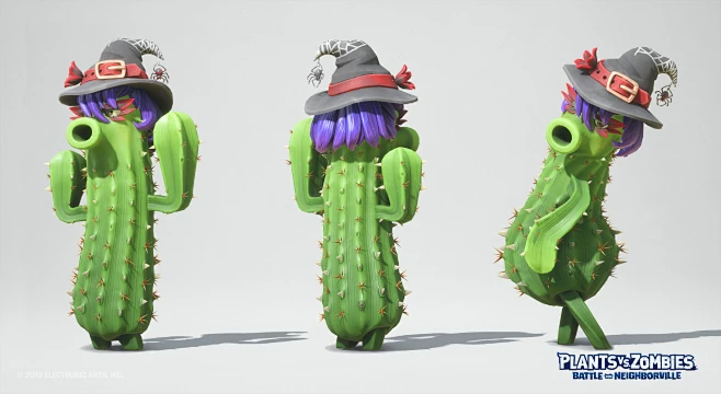 PvZ: Battle For Neighborville | Cactus Skins-花瓣网