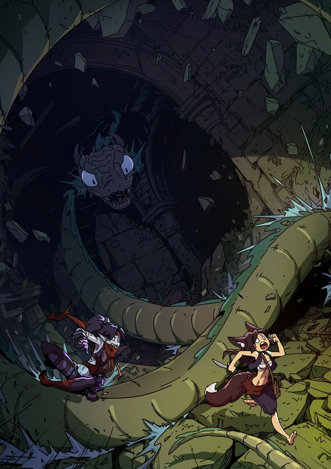 Angry snake-花瓣网