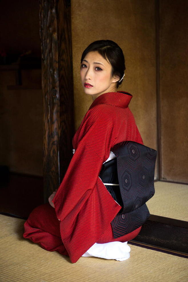 【写真】绳缚&和服 | Kano Hana