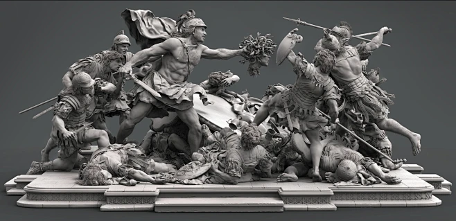 Perseus, farzad maleki : This work is Inspired by Sebastiano Ricci ...