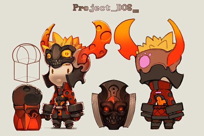 Project DOS - Character Illust & Concept Art, Kyu Sung Kim : Project ...