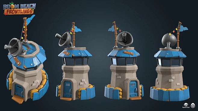 Boom Beach: Frontlines - Outpost Friendly-花瓣网
