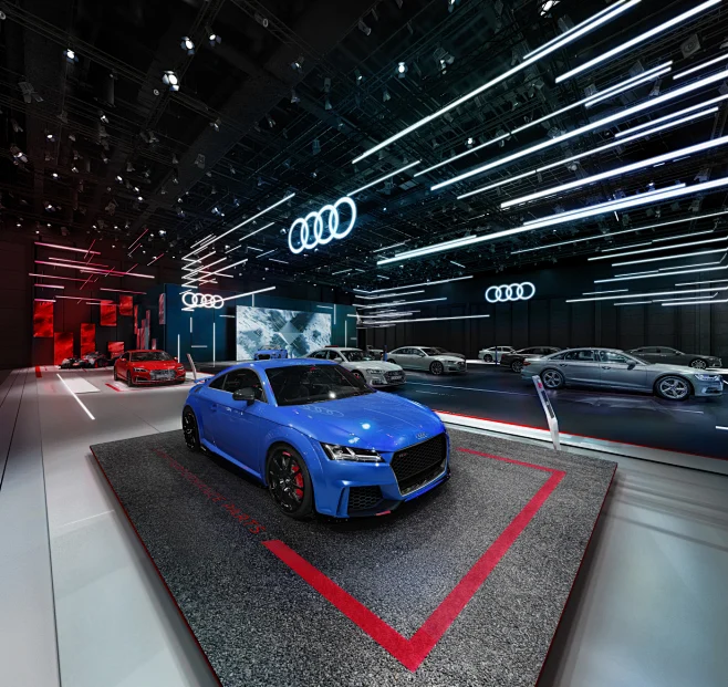 Audi audi booth audi stand audi messestand audi exhibition exhibition ...