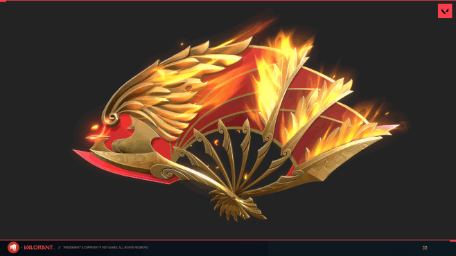 Valorant Ignite Fan Skin-花瓣网