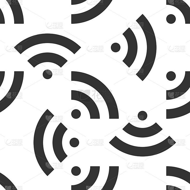 RSS icon isolated seamless pattern on white backgr