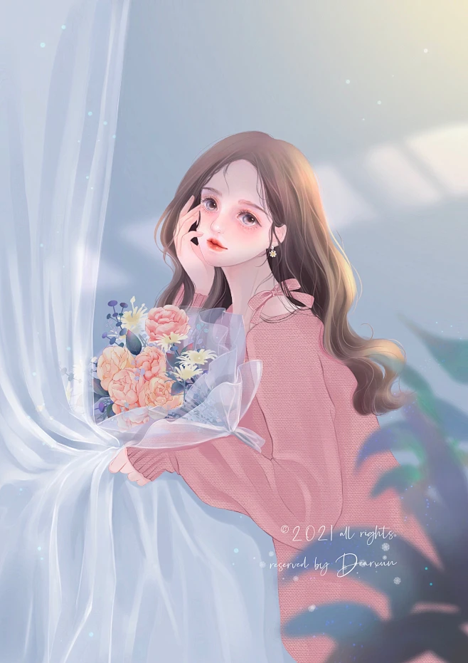 第一缕阳光_Dear寻__插画师作品_涂鸦王国gracg.com-花瓣网