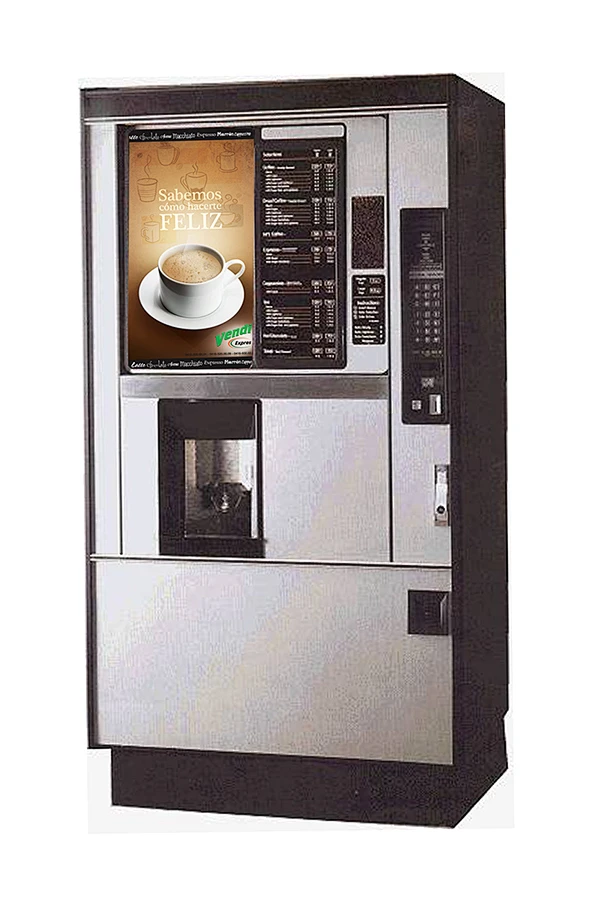 Coffee vending machine sticker : This one is a sticker made for Grupo ...