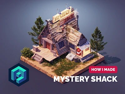 Mystery Shack Tutorial tutorial substance substance textures textured ...