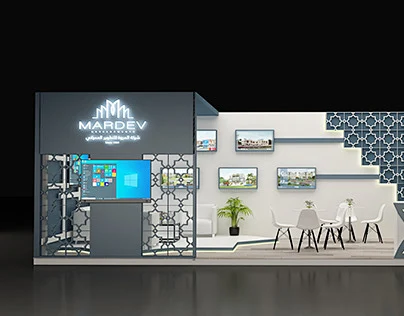 MARDEV Development booth (proposal)-花瓣网