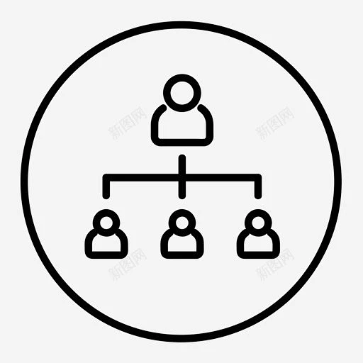 层级结构员工管理层 标志 UI图标 设计图片 免费下载 页面网页 平面电商 创意素材-花瓣网