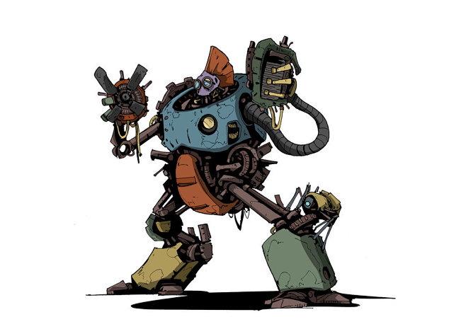 36)MYZ - Junk Bot