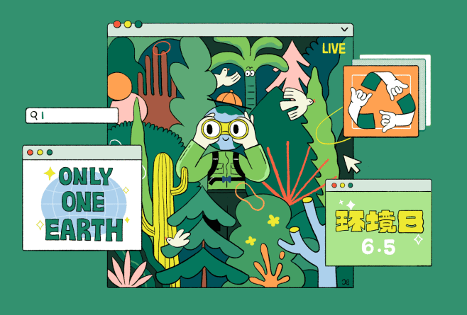 cartoon Character design earth earth day Environment Day environmental ...