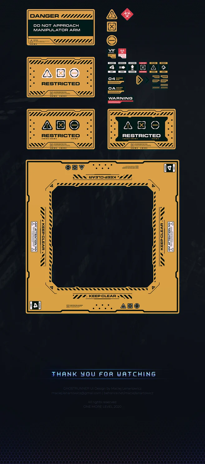 Cyberpunk Game Art game design Ghostrunner UI ui art ui design ux UX design-花瓣网